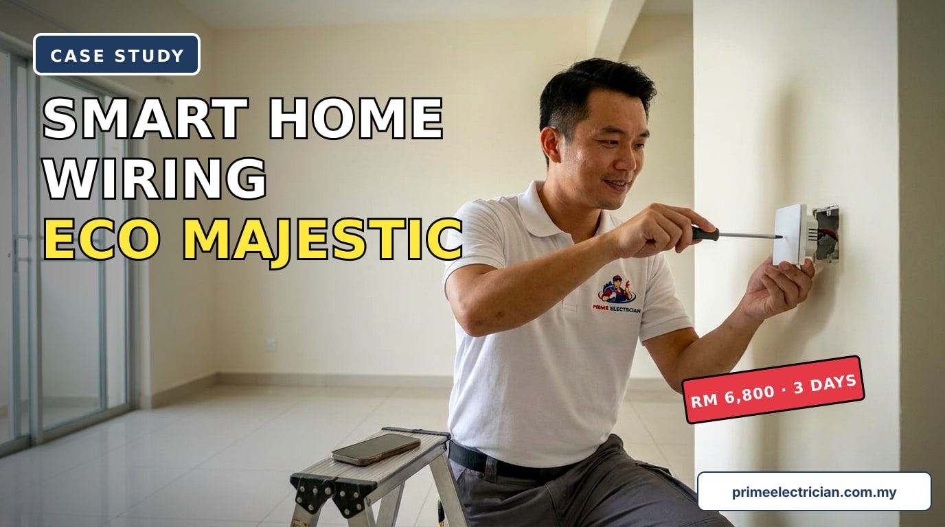 Smart Home Wiring & Switch Install in Eco Majestic, Semenyih | Prime ...